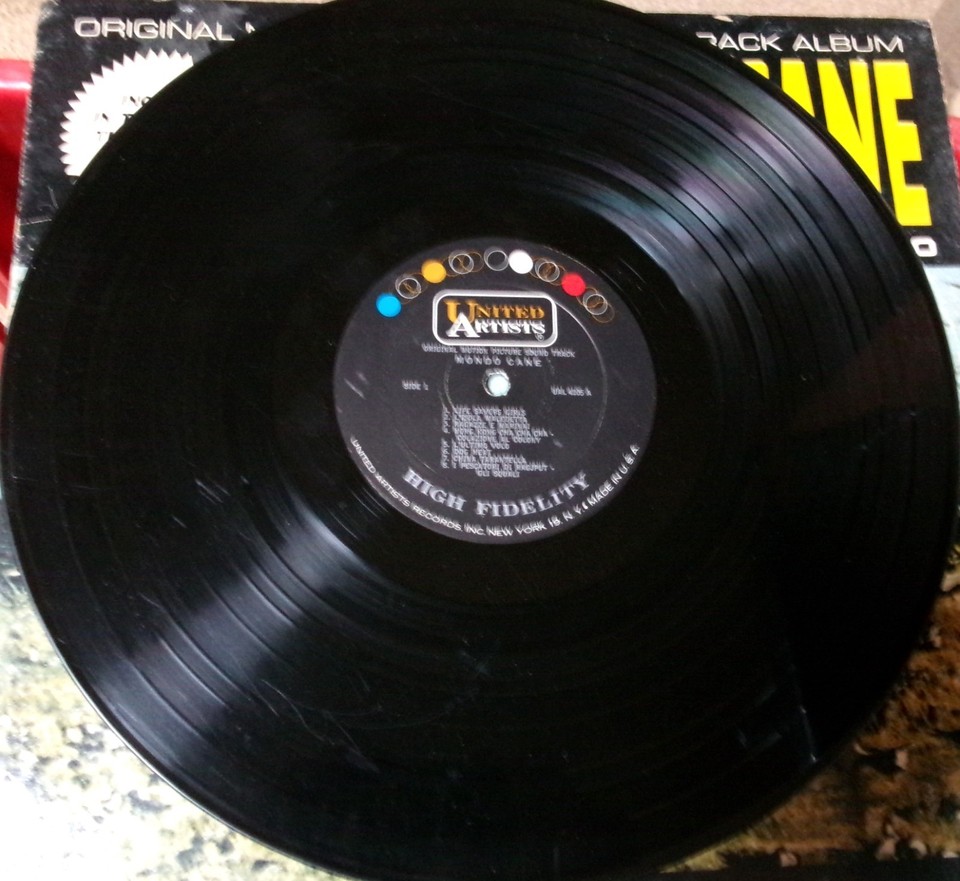 Riz/Nino Oliviero MONDO CANE Orginal Motion Picture Soundtrack LP Album ...