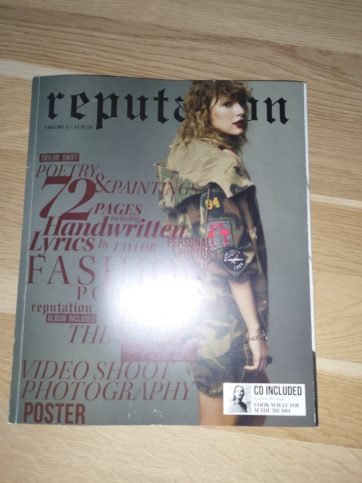 Taylor Swift Reputation OV Album Volume 2 Ohne CD Guter Zustand | eBay.de