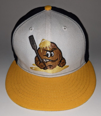 SYRACUSE SALT POTATOES METS NEW ERA 59FIFTY FITTED HAT CAP SIZE 6 7/8 ...