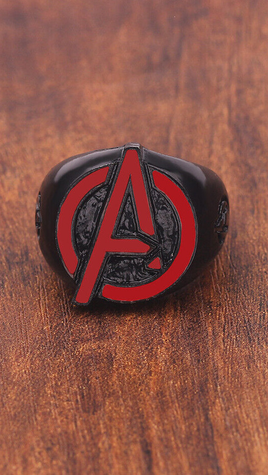 Avengers Super Hero ring Ring Choice of Size | eBay