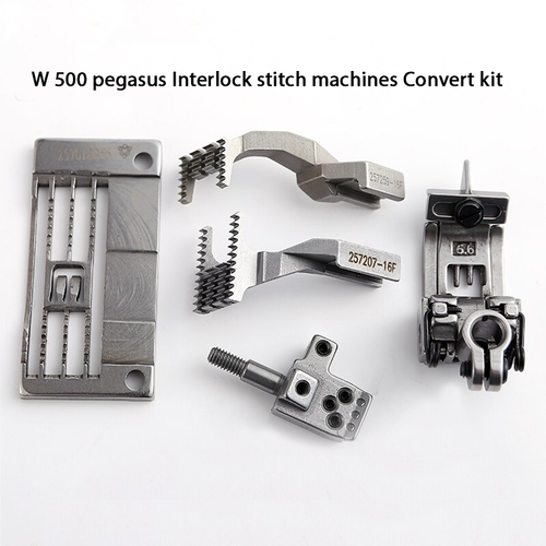 W500PEGASUS Interlock Fatlock machine(5.6) Gauge Set PLATE,FEED DOG ...
