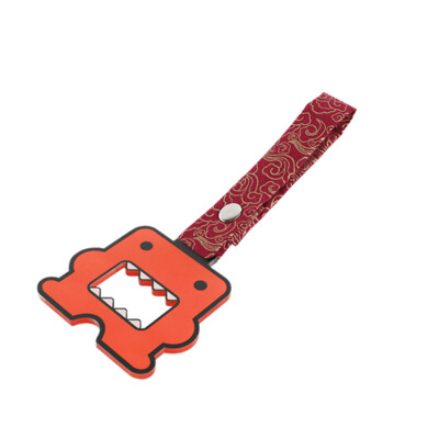 JDM Orange DOMO KUN TSURIKAWA Subway Bus Car Handle Strap Nylon Red ...