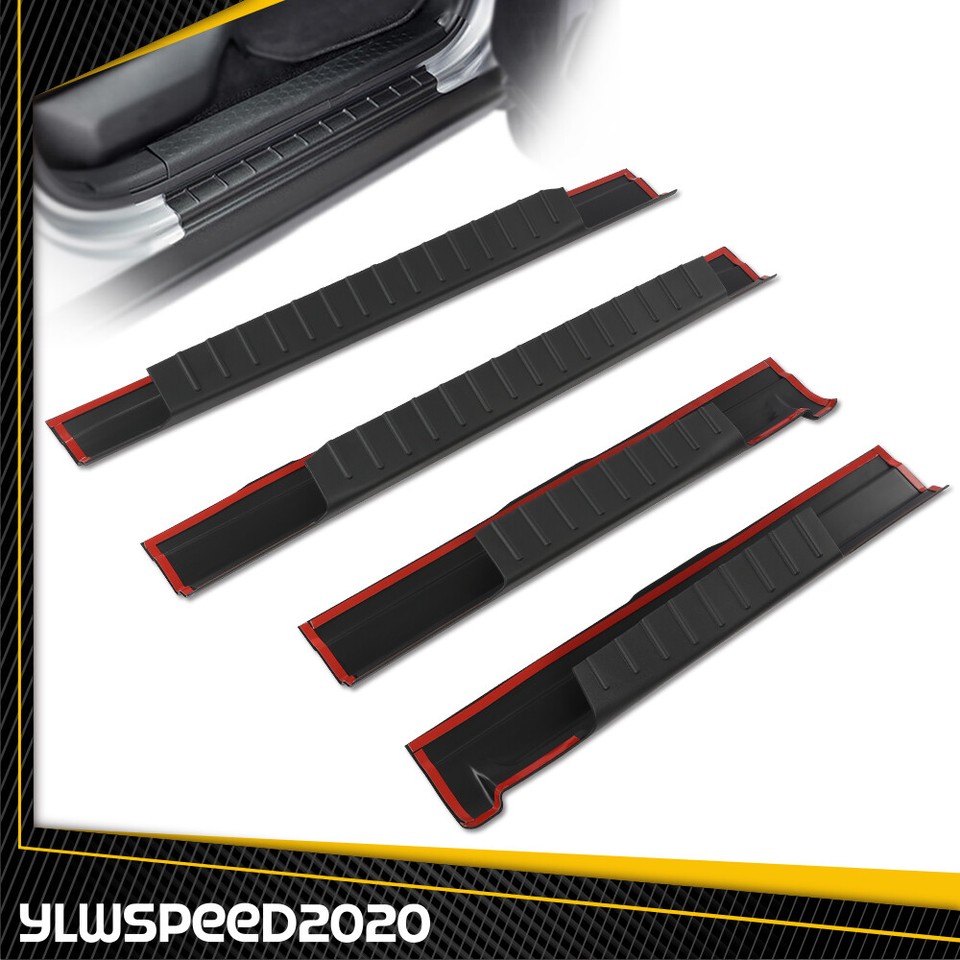 4Pcs Rocker Panel Protector Guard Covers Fit For 09-14 Ford F150 Crew ...