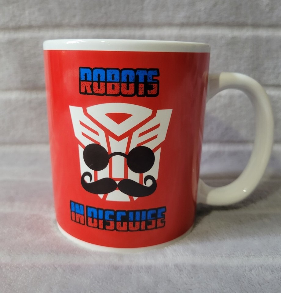 Transformers Robots In Disguise Coffee Cup Mug Autobot Hasbro 2013 ...