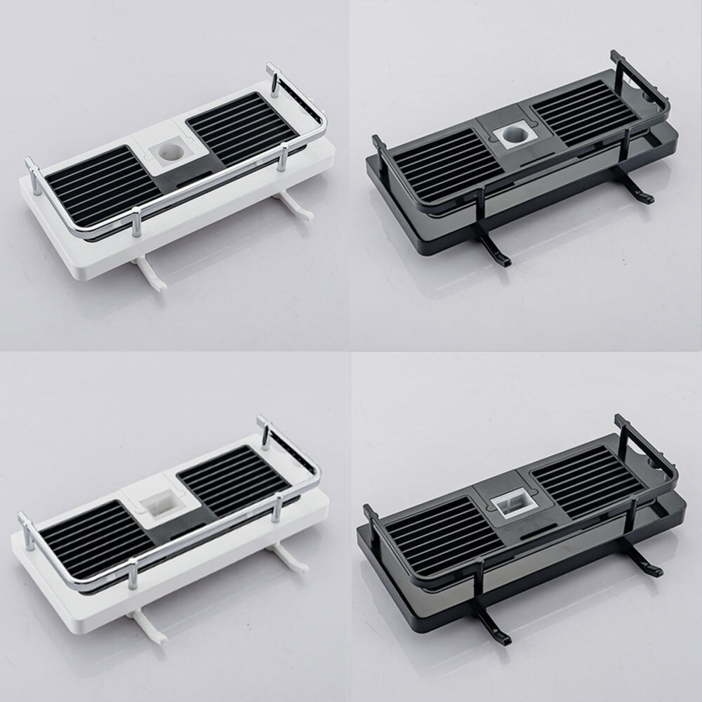 Punch-free Multi-function Storage Rack, 2-in-1 Liftable Shower Rack ...