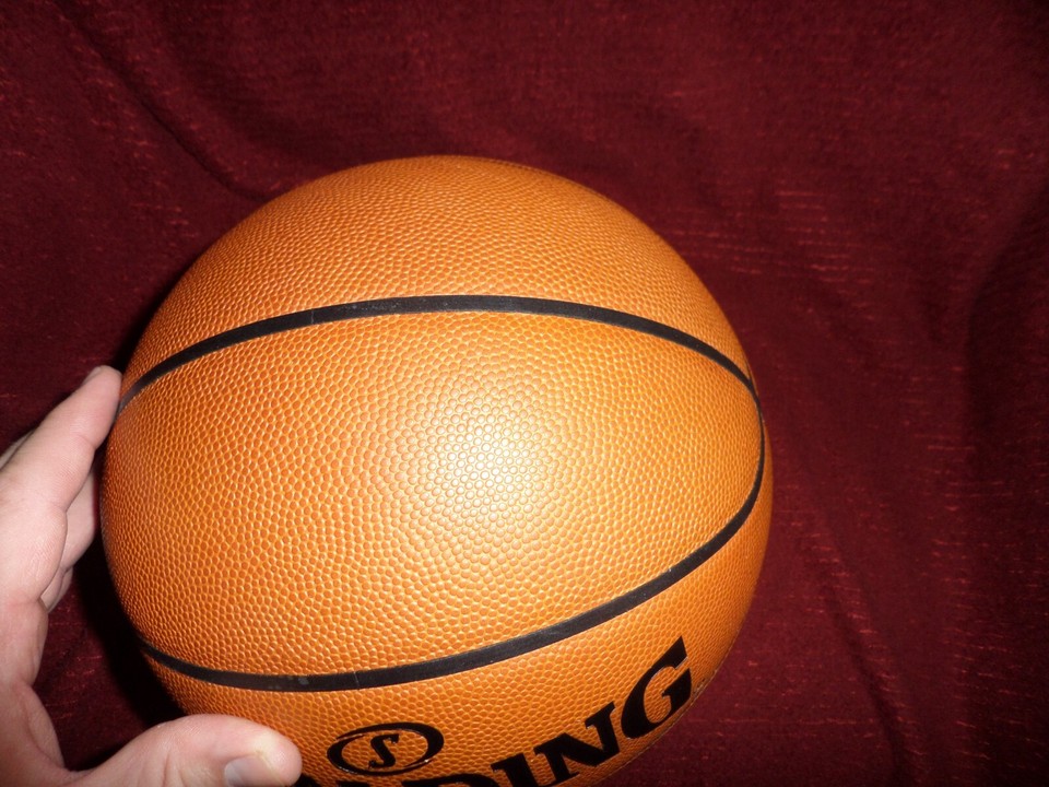 Spalding TF Model M Leather indoor game Basketball Men's 29.5 | eBay