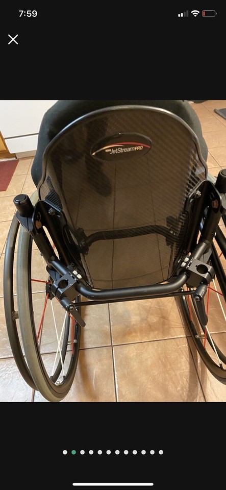 TiLite AeroZ Series Lightweight 14” X 16” Wheelchair W/24” Lightweight ...