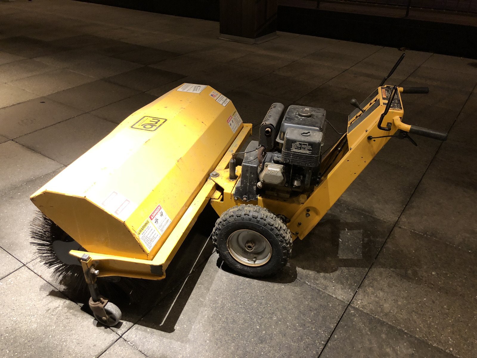 MB Companies Walk Behind Sweeper Broom 48" | eBay