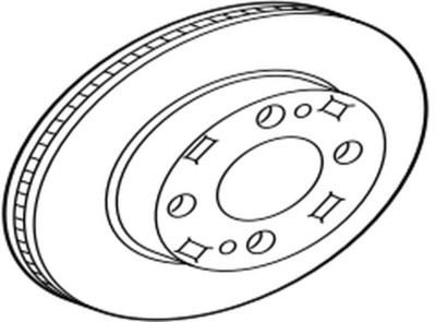 4615A105 Mitsubishi Disc, fr brake 4615A105, New Genuine OEM Part | eBay