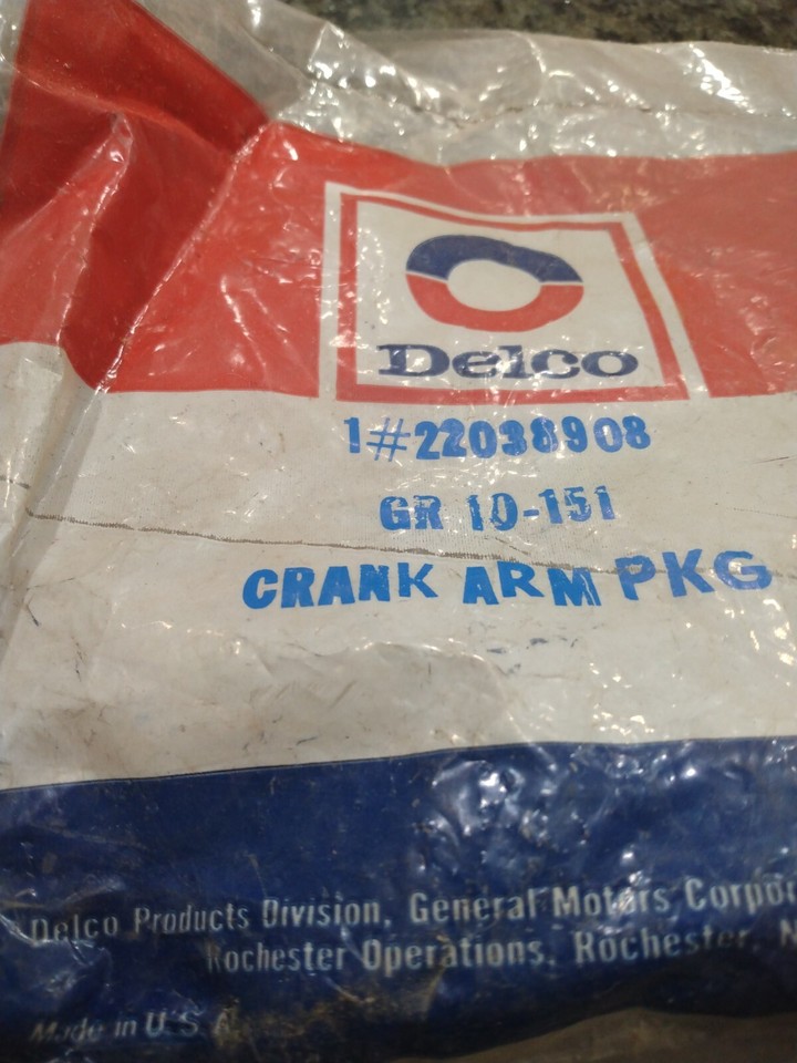 Delco #22038908 WINDSHIELD WIPER MOTOR CRANK ARM New In package | eBay