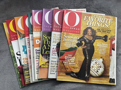 Lot of 9 Issues of O The Oprah Magazine 2013-2019 L@@K Holiday ...