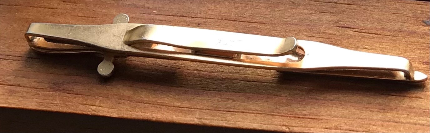 RARE Vintage SWORD Tie Clip Bar with Ruby Handle Sign… - Gem