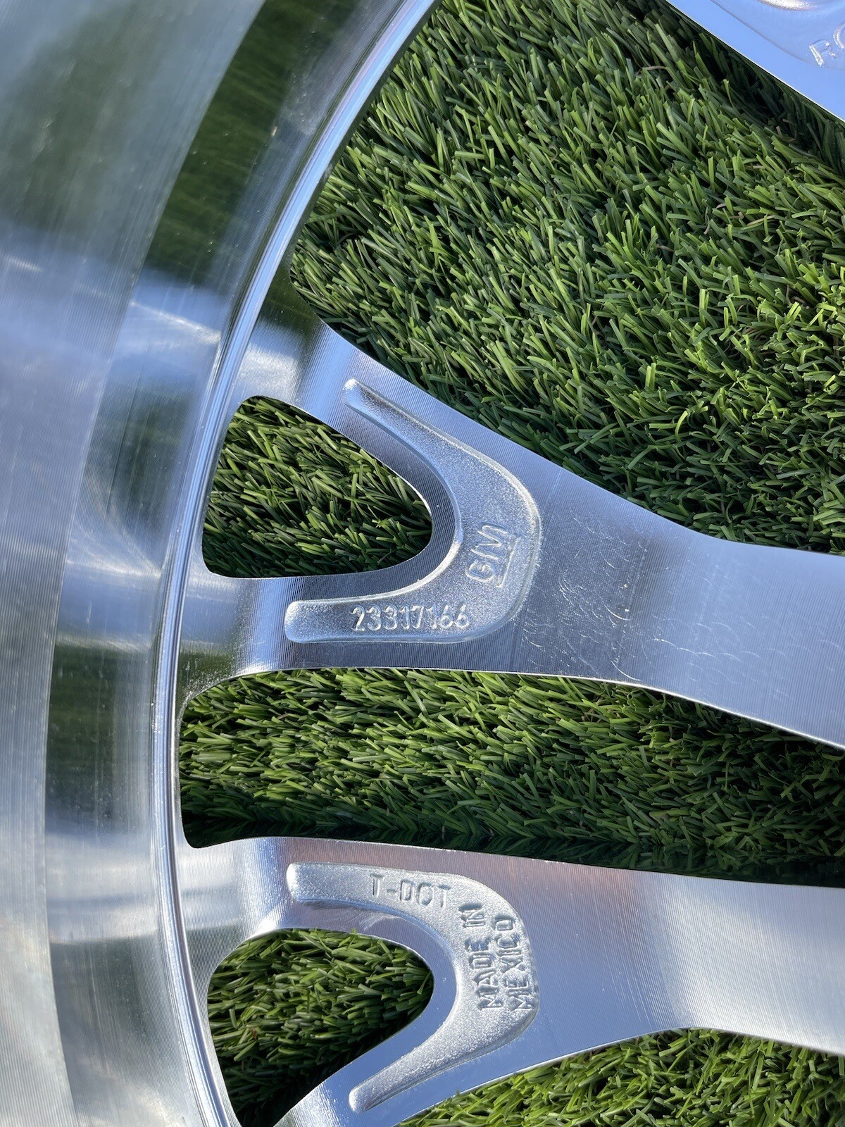 2015 Chevrolet Corvette Rear Wheel 20x12 Z06 Black OPT Q6u 23317166 ...