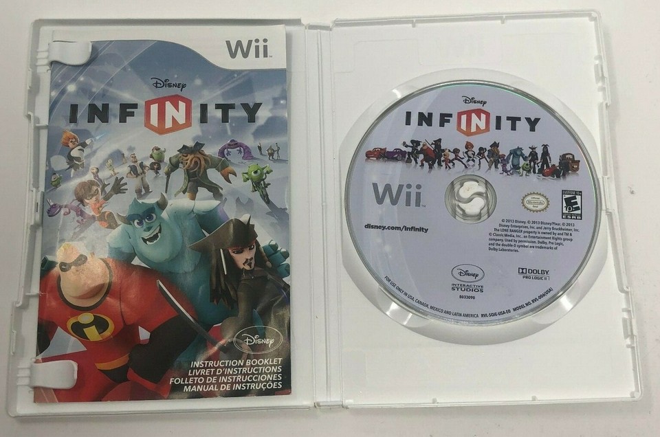 Disney Infinity Wii Game Disc, Case (Wii, 2006) Free Shipping! | eBay