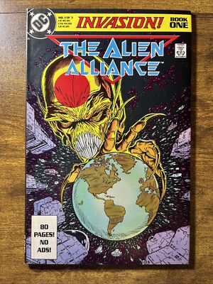 INVASION 1 DIRECT THE ALIEN ALLIANCE CLASSIC TODD MCFARLANE COVER DC ...
