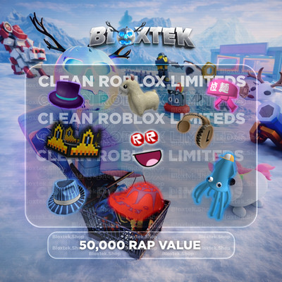 50,000 Rap Value - ROBLOX Limiteds – Clean & Safe Items 🔒 – Fast ...