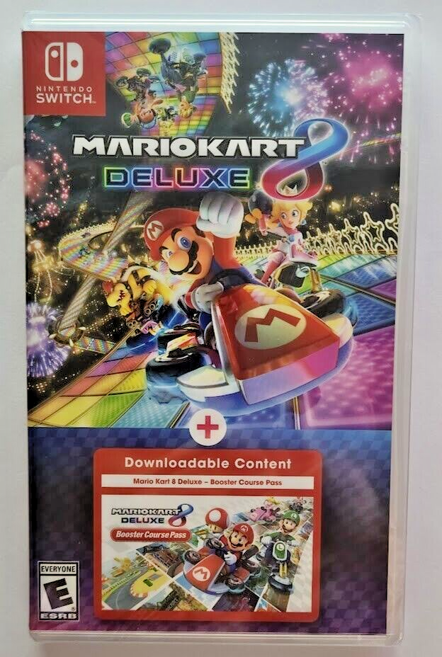 Mario Kart 8 Deluxe + Booster Course Pass (Multi-Language) Switch New ...