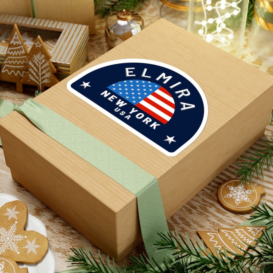 Elmira, New York, Kiss-Cut Stickers | eBay