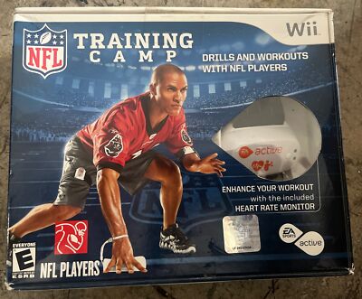 New EA Sports Active: NFL TRAINING CAMP Wii Fitness Game Bundle ...