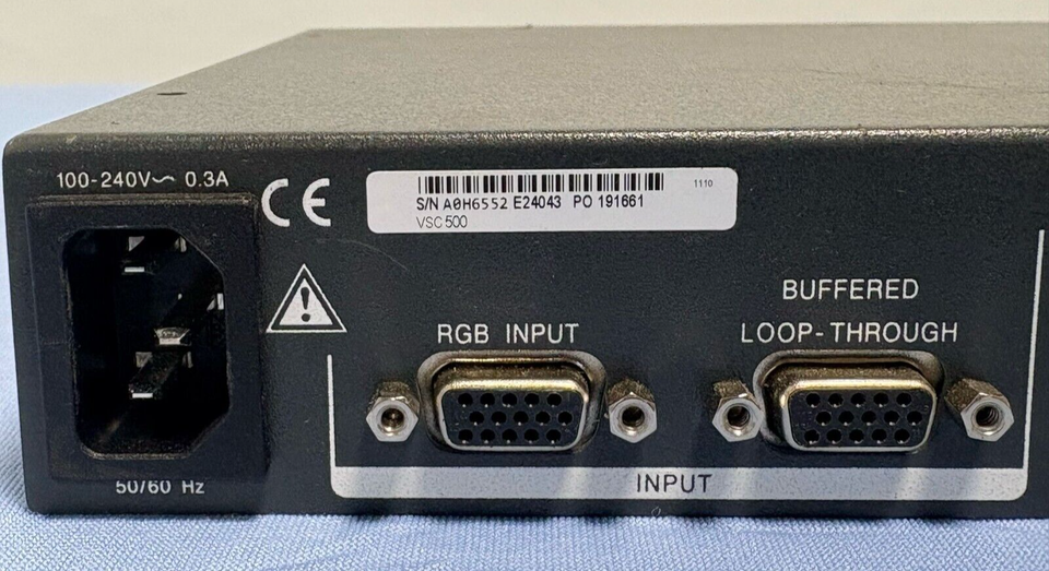 Extron Video Scan Converter VSC 500 | eBay
