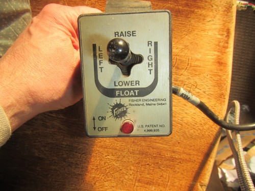 Used FISHER MINUTE MOUNT SNOW PLOW JOY STICK CONTROLLER 6 PIN 8334 | eBay