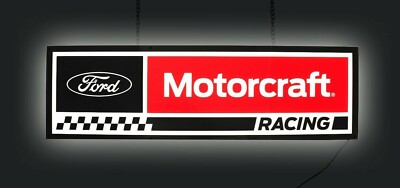 Ford Motorcraft Racing Slim LED Sign - Mustang - F-150 - Performance ...