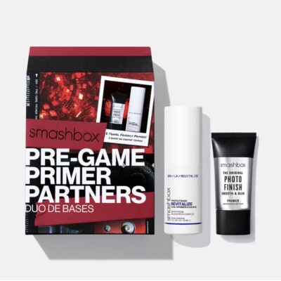 Smashbox Pre-Game Primer Partners 2 Piece Makeup Primer Duo De Bases ...