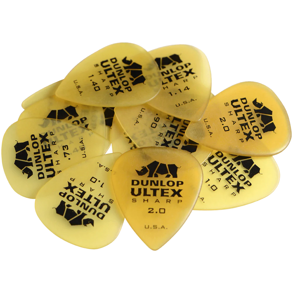 Dunlop Ultex Sharp Picks (set of 6) | eBay