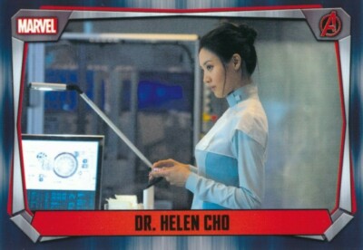 #15 DR HELEN CHO 2017 Topps Marvel Missions AVENGERS AGE ULTRON CLAUDIA ...