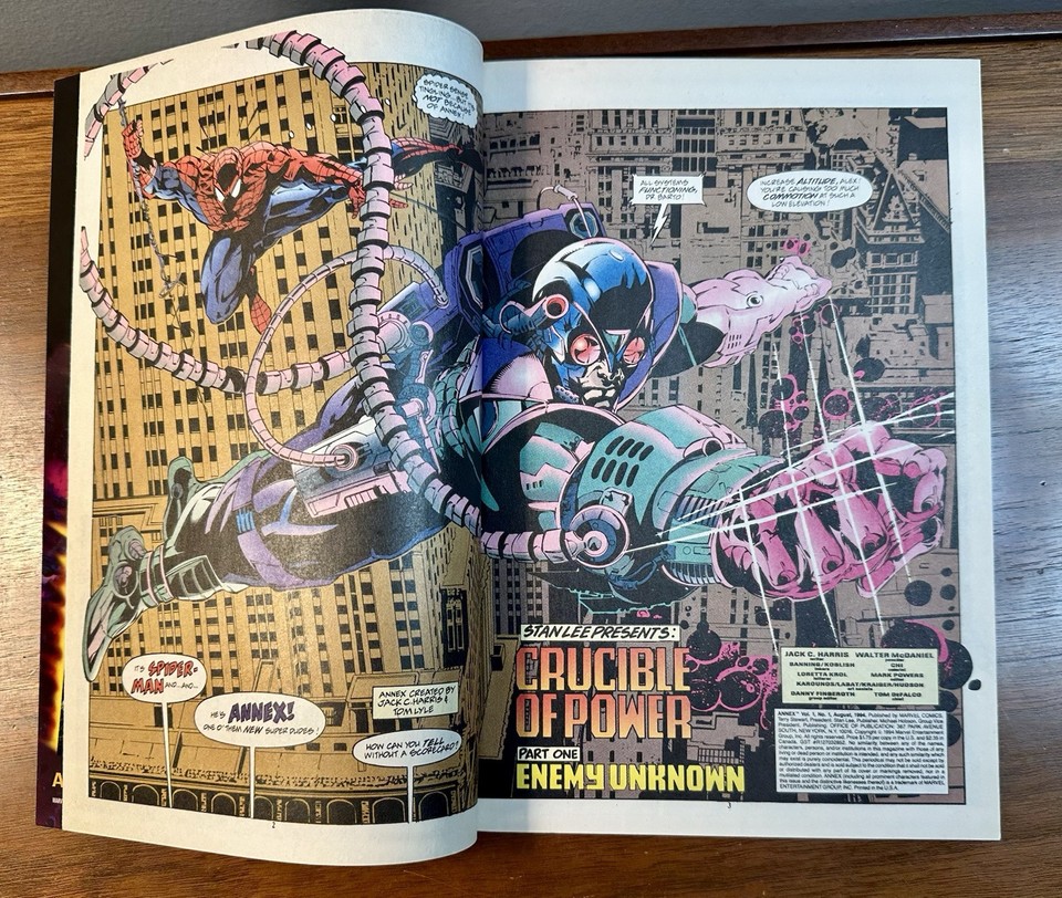 Annex Issue #1 From Amazing Spider-Man Marvel Comics 1994 Mini-Series ...
