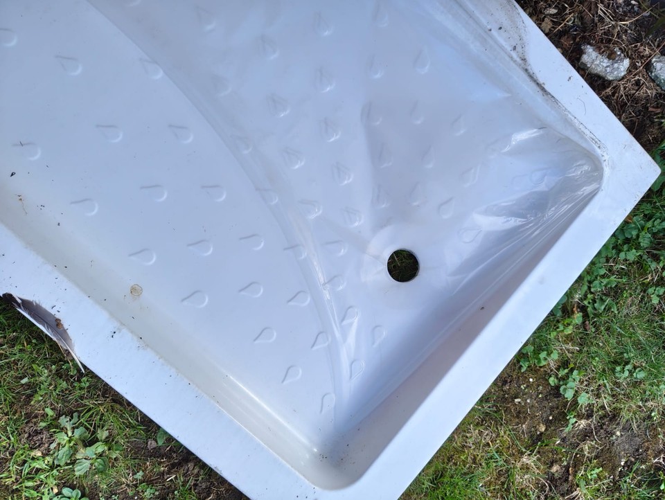 Deep Shower tray 1200 x 760 mm (30 x 47 in) | eBay UK