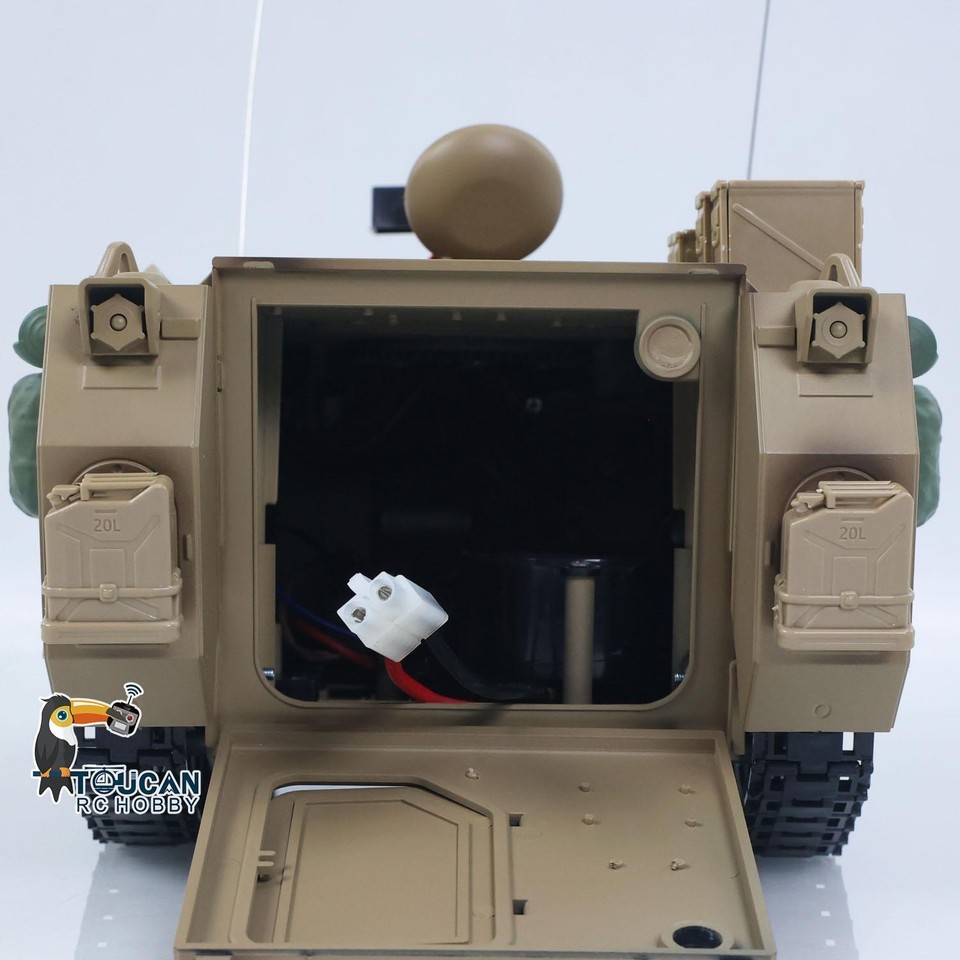 Tongde 1/16 RC Military Tank M2412-C M113A2 APC 360Turret Infrared Light Sound | eBay