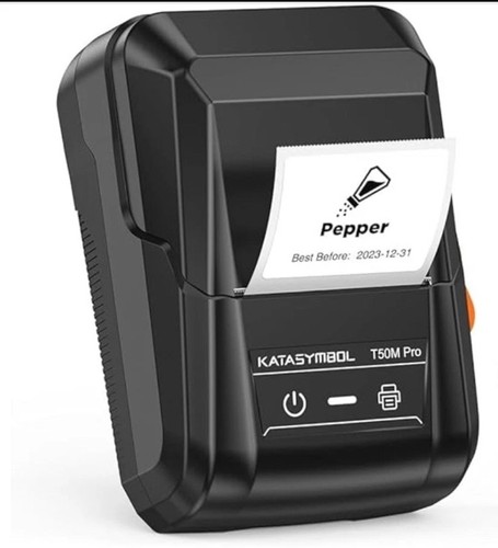SUPAVAN KATASYMBOL T50M Pro Label Maker - wireless Connection. Black ...