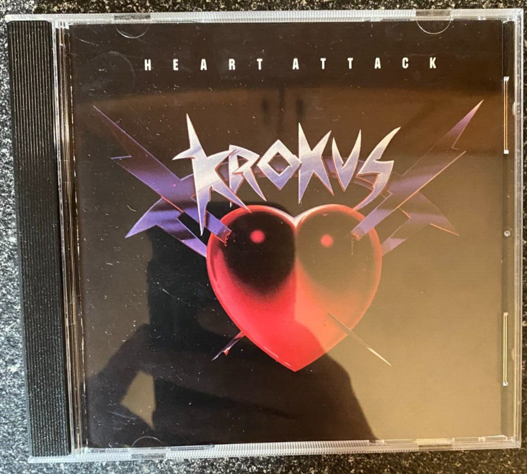 Krokus Heart Attack CD 1988 MCA Records MCAD 42087 RARE OOP 80s Hard ...