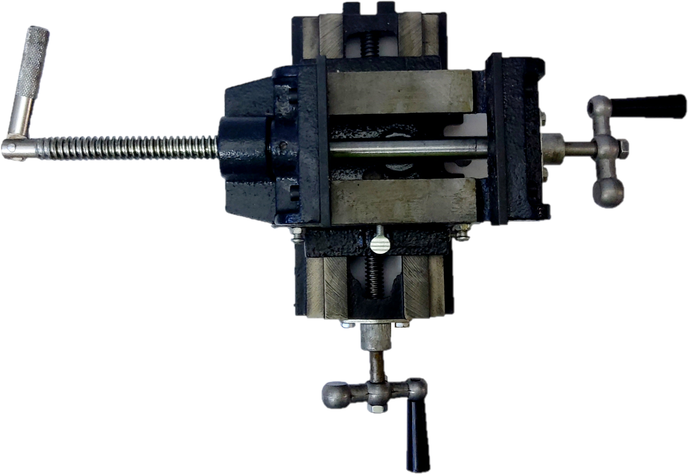 HEAVY DUTY 4'' (100MM) CAST IRON 2 WAY CROSS SLIDE VICE | eBay