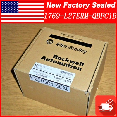 1PC NEW 1769-L27ERM-QBFC1B Allen Bradley ControlLogix 1MB D I/O A I/O ...