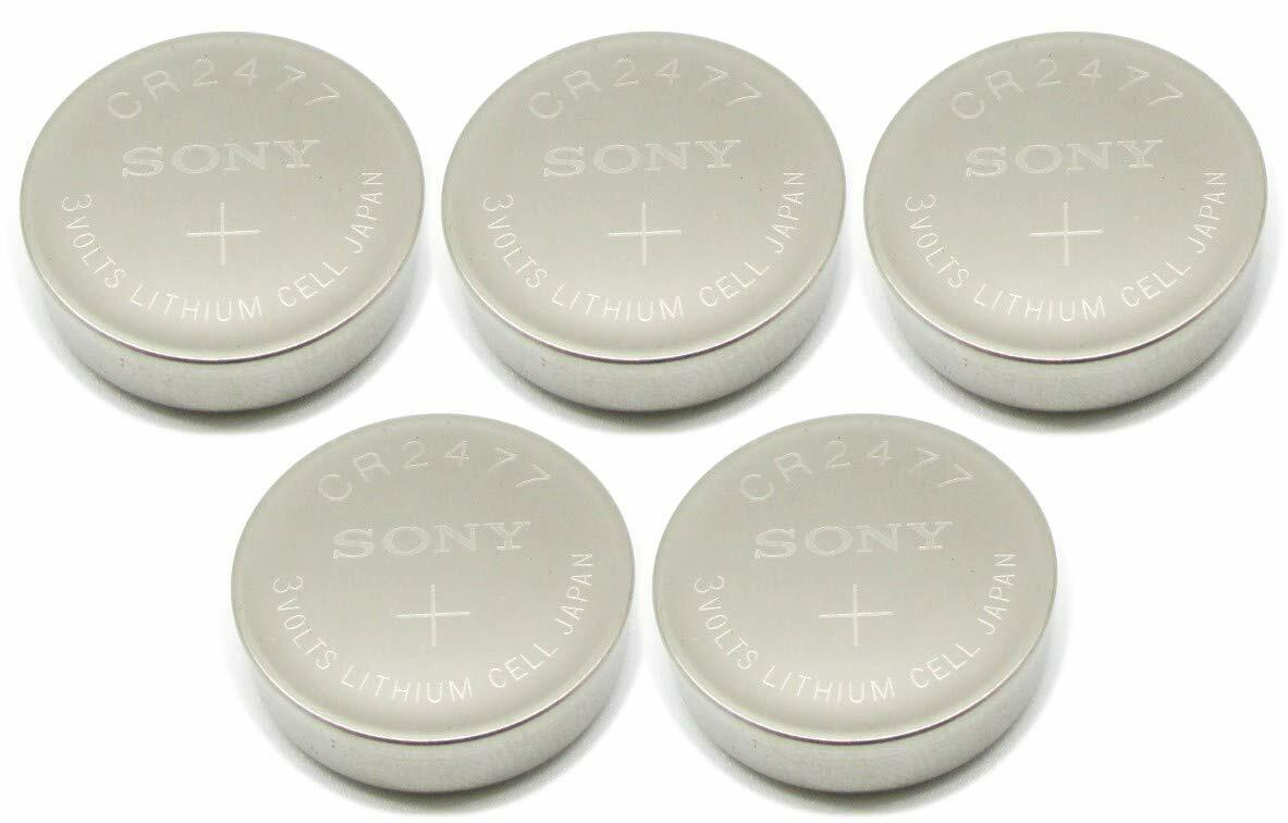 Sony CR2477 CR 2477 Lithium 3V 5 Batteries | eBay