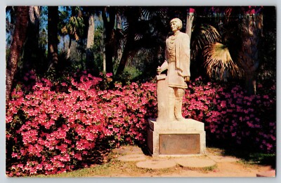 Postcard Statue of Seminole Chief - Osceola - Silver Springs Florida | eBay
