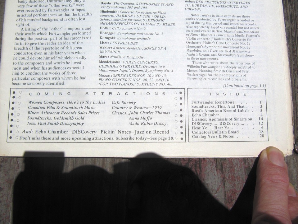 BRIAN RUST American Record Labels Review 1979 KASTLEMUSICK MONTHLY ...