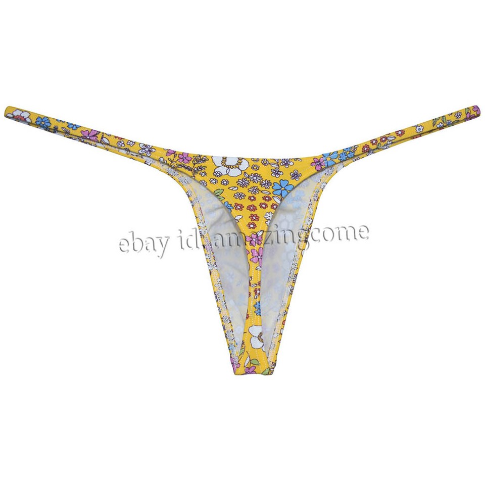 Lot Men's G String Thong Micro Cut Diamond Back Underwear Slim Curved ...