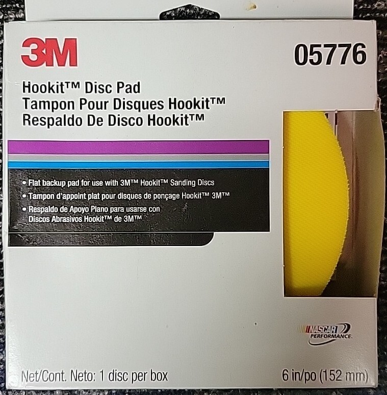 3M 05776 Hookit 6 Inch Disc Pad for sale online | eBay