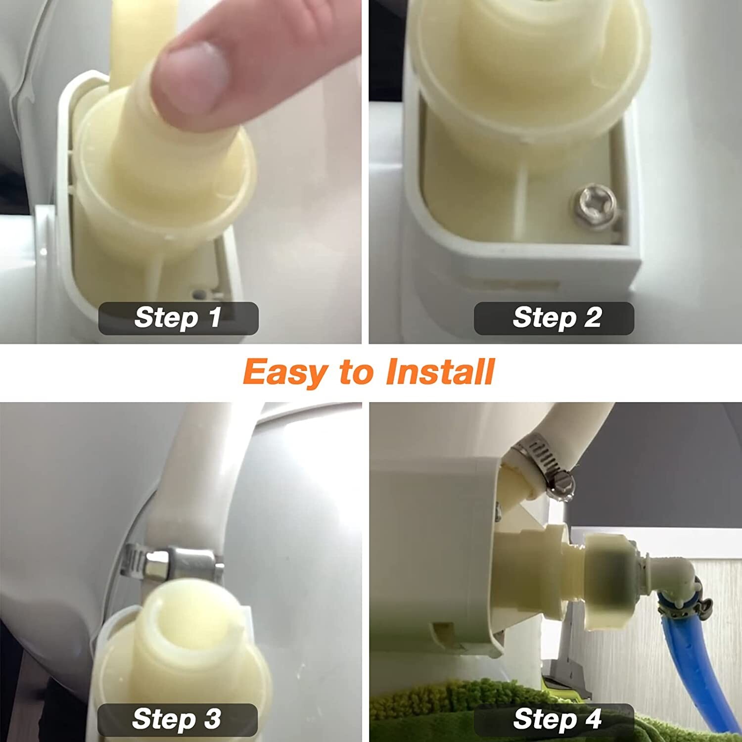 385311641 RV Toilet Water Valve Kit for Sealand Dometic 300, 301, 310 ...