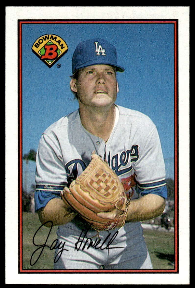 1989 Bowman Baseball Card Jay Howell Los Angeles Dodgers #335 | eBay