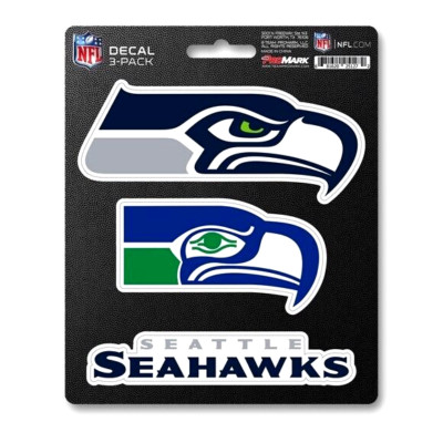 Seattle Seahawks NFL Die-Cut Decal Stickers / 3 Pack *Free Shipping | eBay