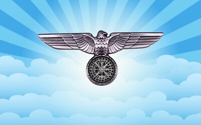 Nordic Viking Rune Sigil Wolf Vegvisir Eagle Motorcycle Biker Jacket ...