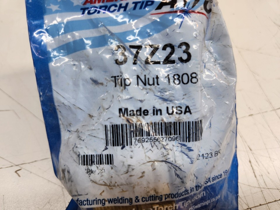 American Torch Tip 37Z23 Replacement Welding Tip Nut 1808 Brand New in ...