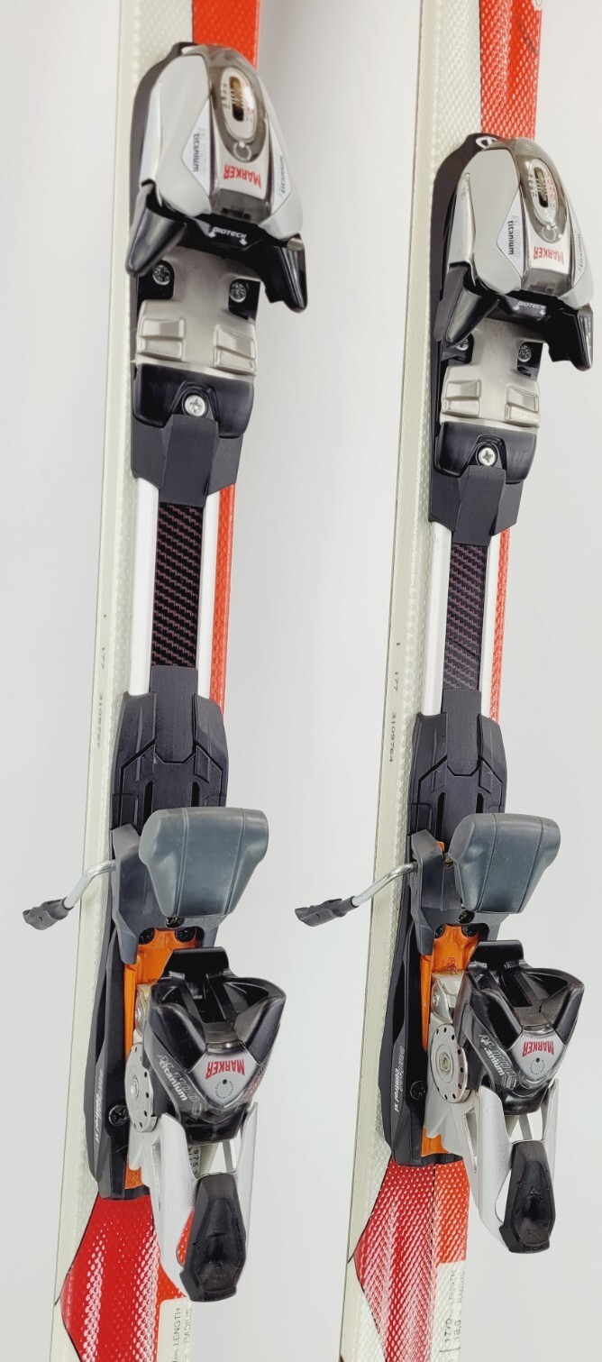 Volkl Energy 320 170cm Skis w/ Marker M1100 Titanium Bindings | eBay