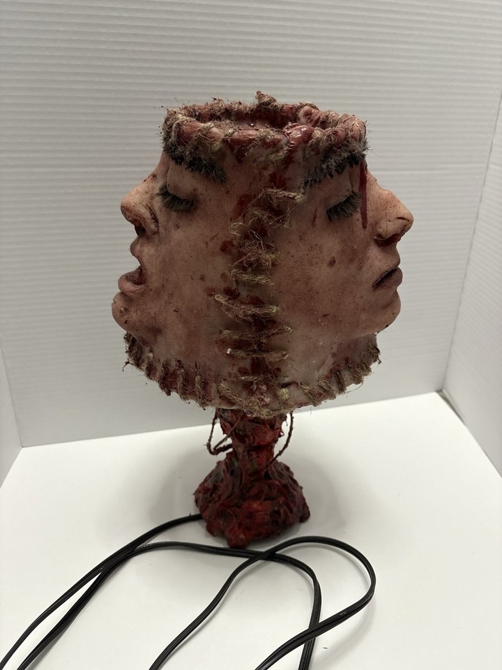 Custom Hand Made Top To Bottom ,Skin Face Lamp , Amazing Detail | eBay
