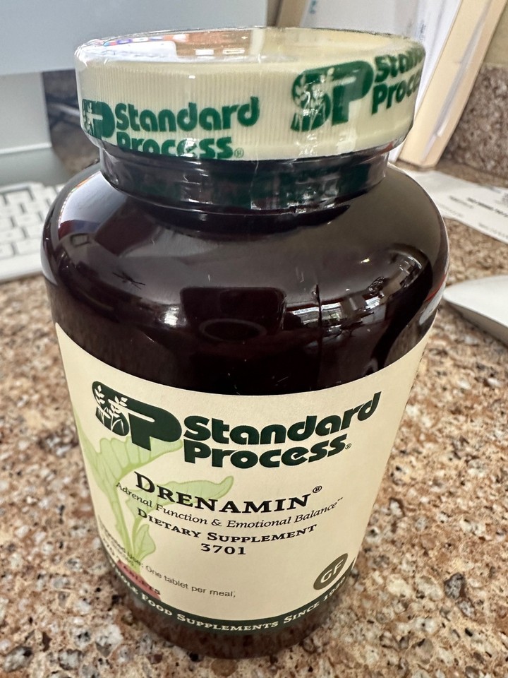 Drenamin® Standard Process Adrenal Support Supplement 270 Tablets New ...