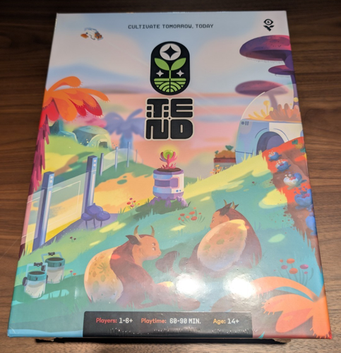 Tend DELUXE EDITION KICKSTARTER Board Game by IV Studios (New, Sealed ...